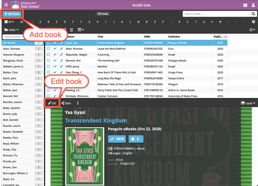 Getting started for Book Collector users - CLZ Books Web - 1