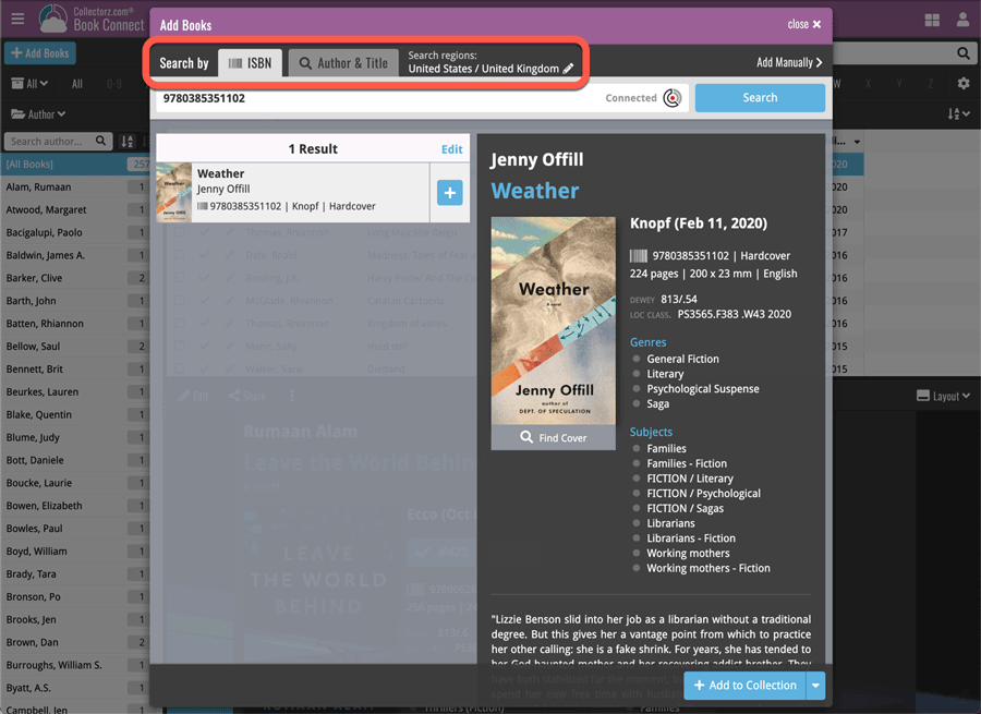 Getting started for Book Collector users - CLZ Books Web - 1