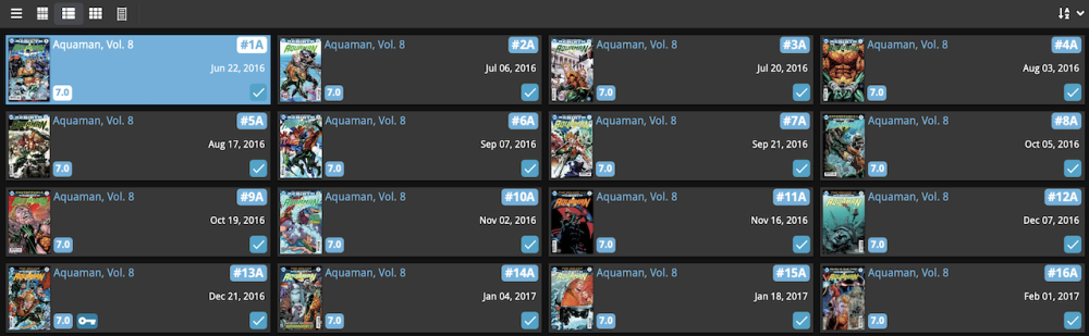 View modes - Comic Connect - 1