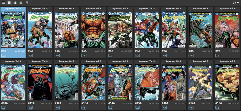 View modes - Comic Connect - 1