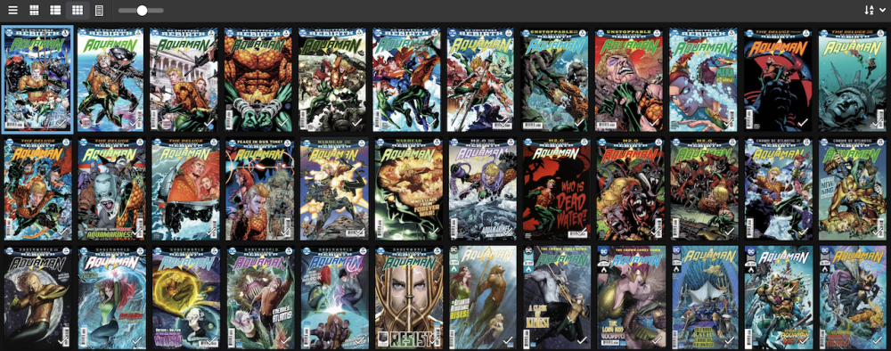 View modes - Comic Connect - 1