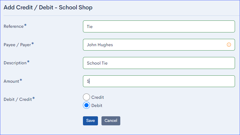 Fund management - iPayimpact - School Login