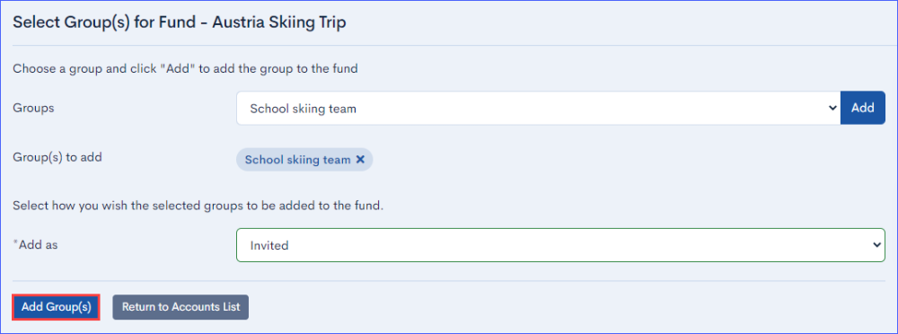 Accounts - iPayimpact - School Login