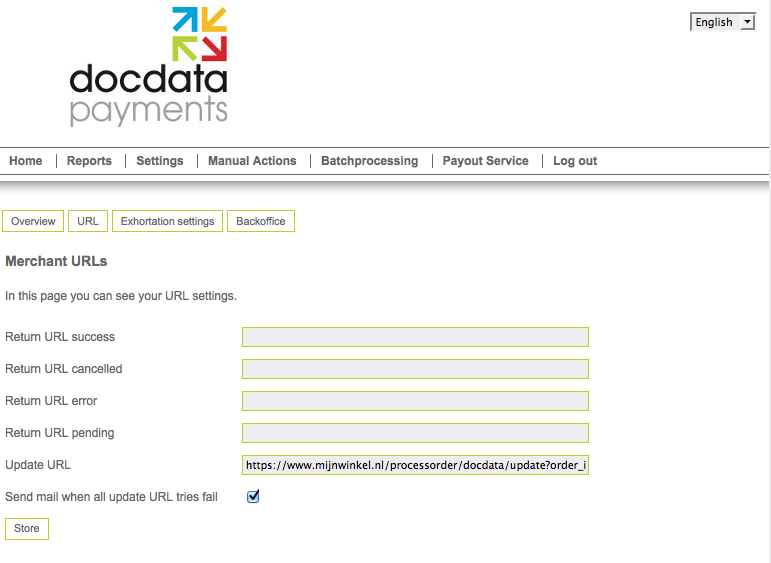 DocData Payments - Backoffice - 5.0