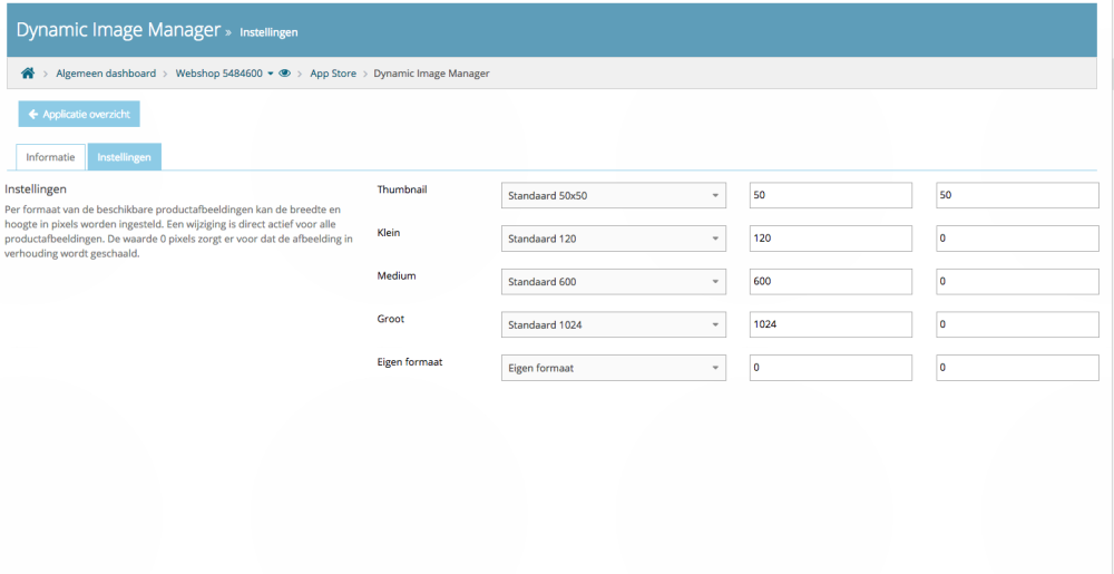 Stap 5 Afbeeldingen uploaden - Backoffice - 5.0