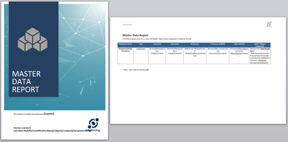 1.8 Master Data Templates - EPC Document Templates - 11.4