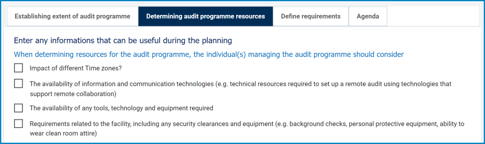 Determining Audit Program Resources - Audit - #13