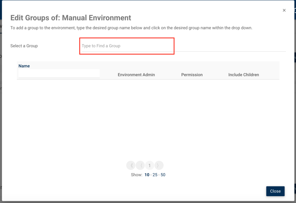 10.2.4 Add Group to Environment - EPC - WebApp Manual - 13.3