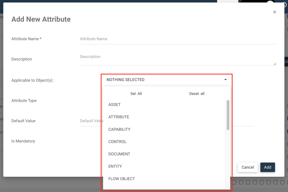 10.8.4.1 Add System Attribute - EPC - WebApp Manual - 13.4