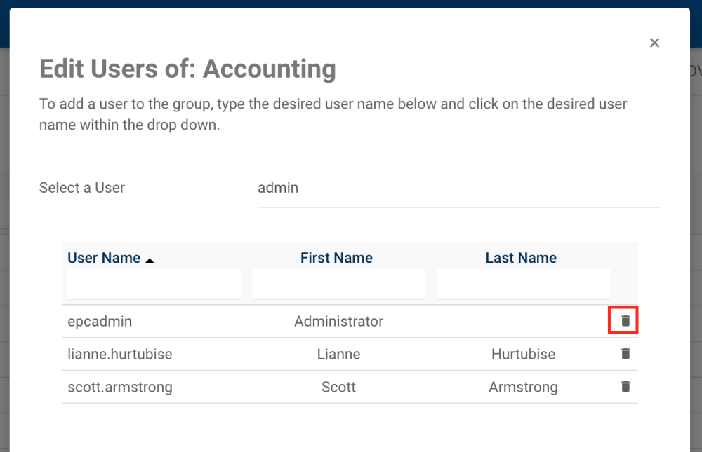10.4.4 Add User to Group - EPC - WebApp Manual - 13.1