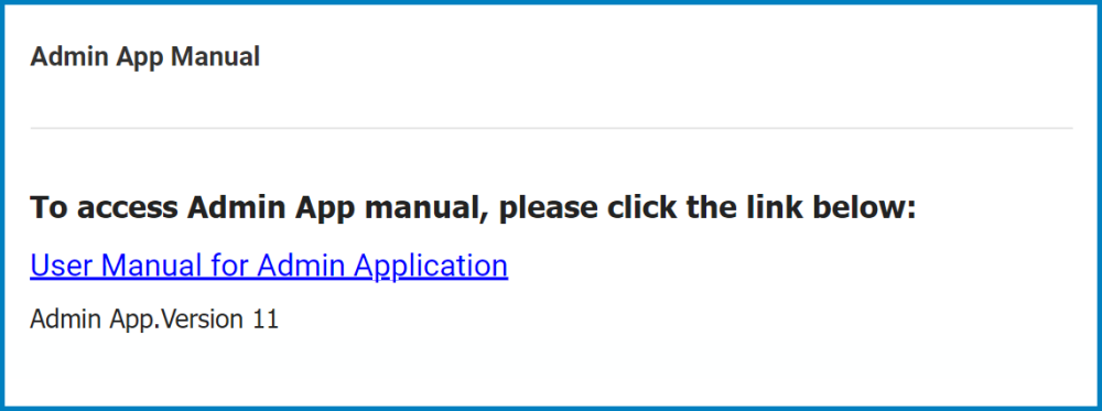 Manual - DBP - Admin Application - #14