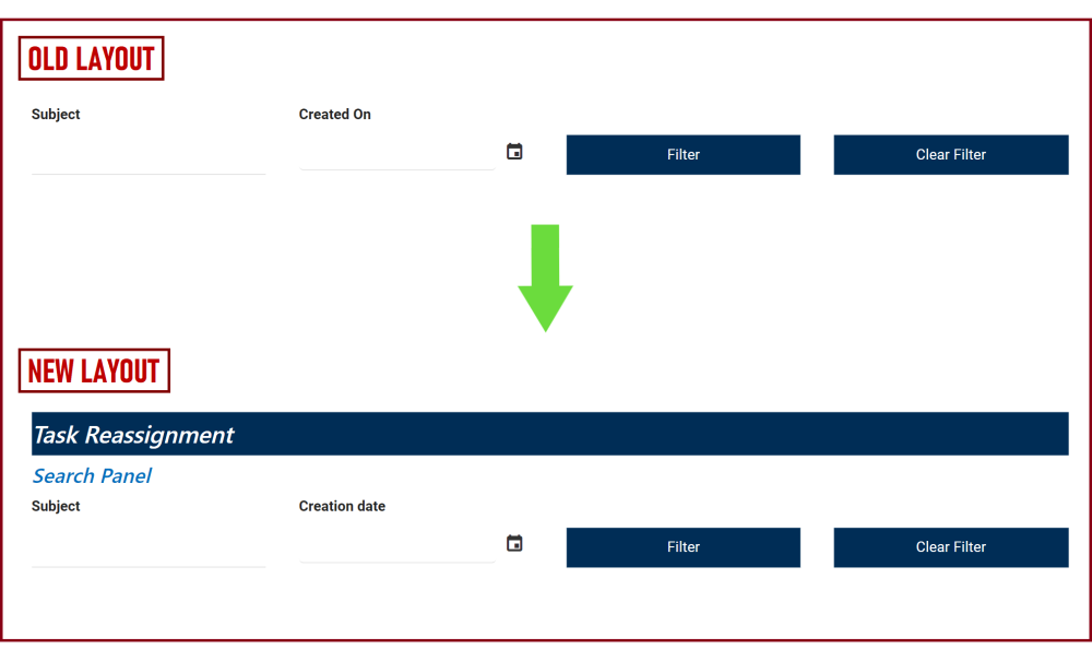 Task Administration - DBP - Admin Application - #14