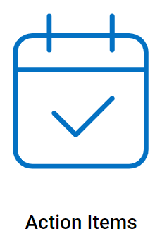 Accessing the Action Items Application - Action Items - #14.1