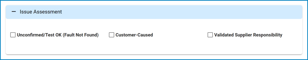 Issue Assessment - Action Items - #14.1