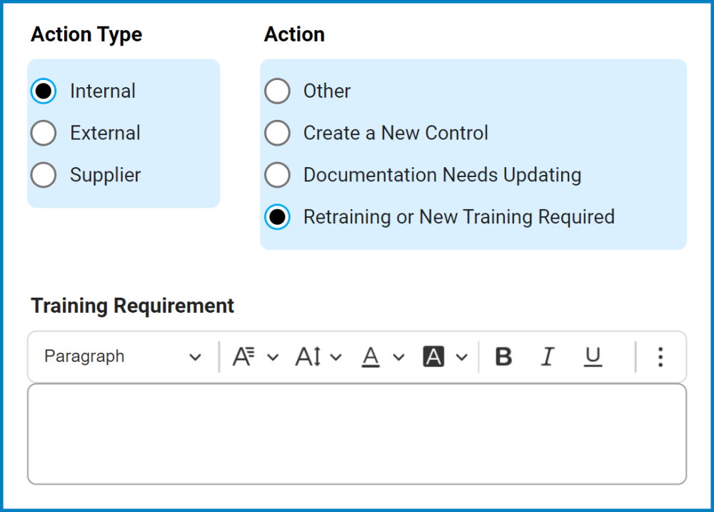 Enhanced Action Management - Action Items - #14.2