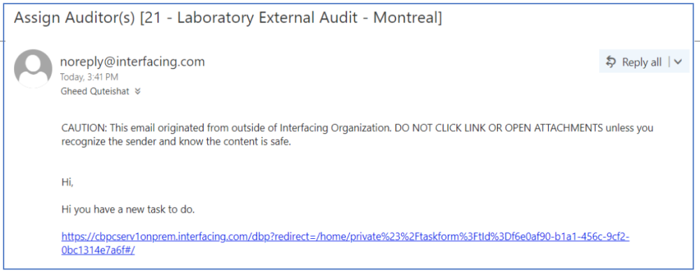 Assign Auditor(s) - Audit - #13