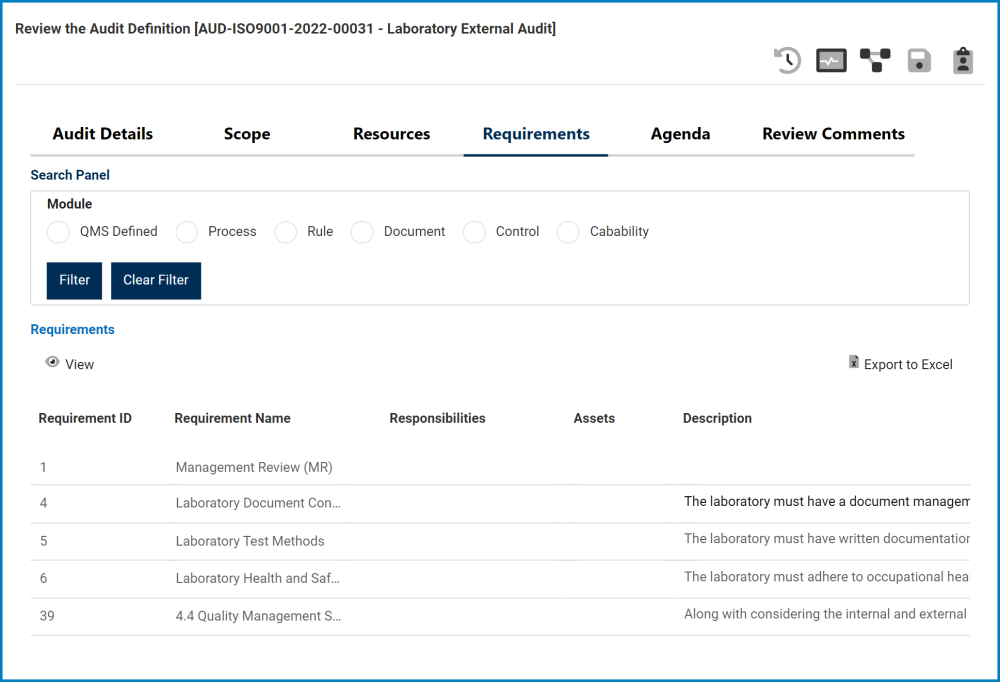 Review the Audit Definition - DBP - QMS - Audit - #11