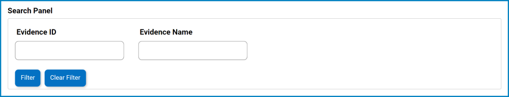 New Evidence Request - Audit - #11.1