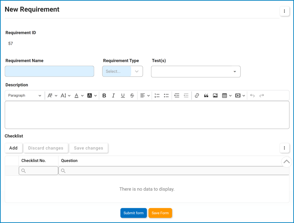 New Requirement - Audit - #11.1