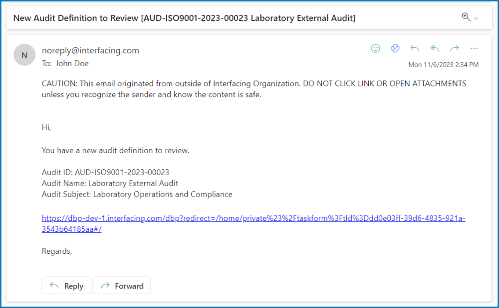 Review the Audit Definition - Audit - #11.1