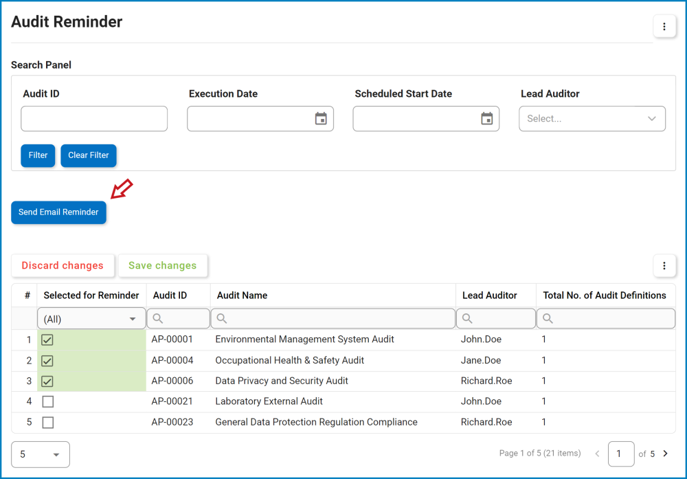 Rappels du plan d’audit - Audit - #14.2