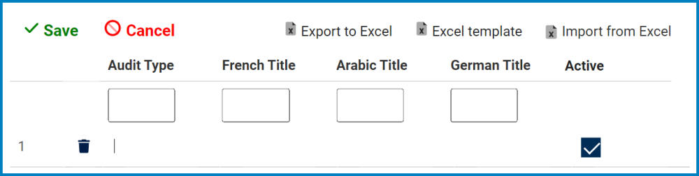 Audit Type - Audit - #14