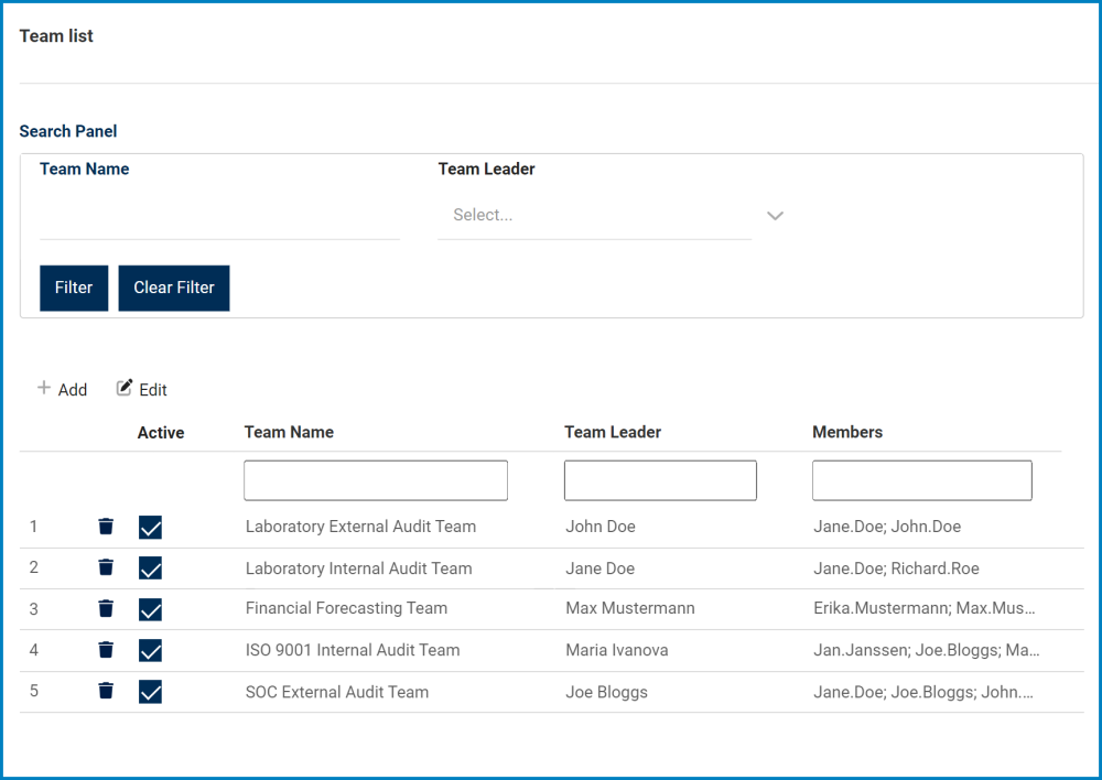 Teams - DBP - QMS - Audit - #11