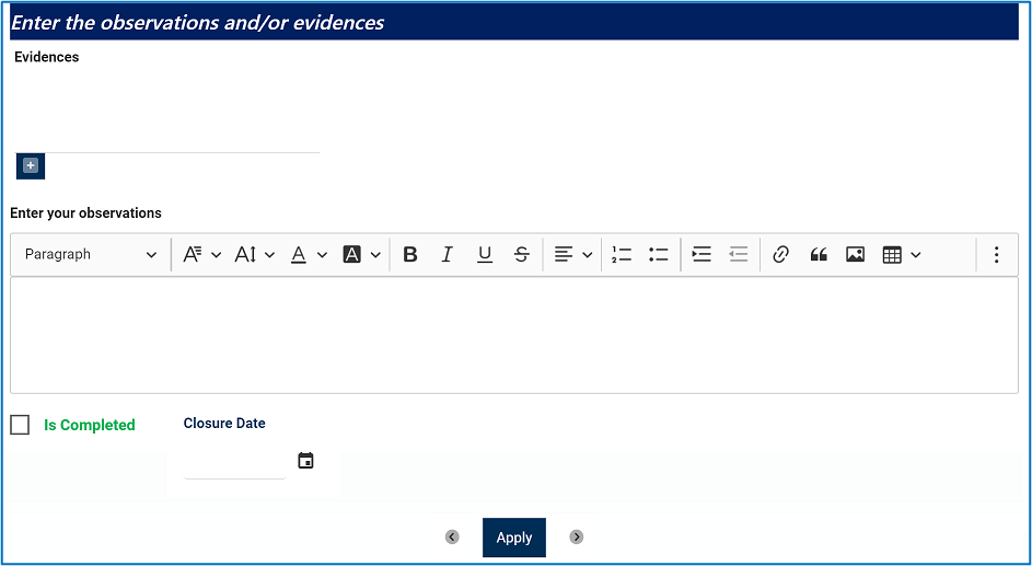 Execute Action Item - CAPA - #13