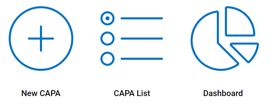 Accessing the CAPA application - CAPA - #11.1