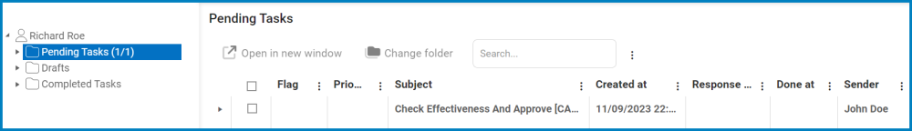 Check Effectiveness & Approve - CAPA - #11.1