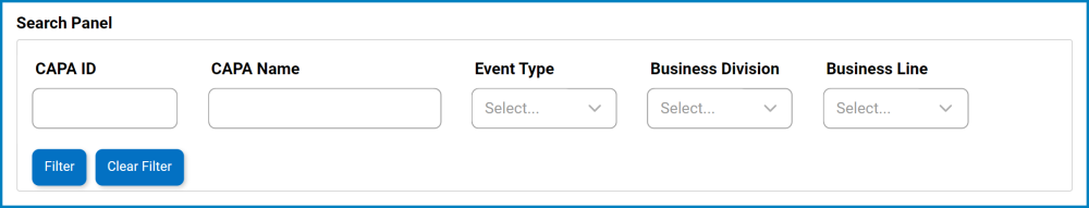 CAPA List - CAPA - #11.1