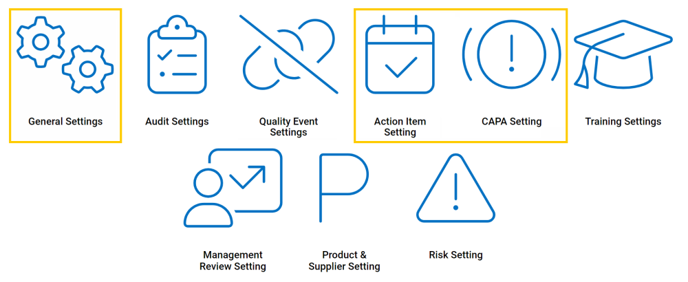 Settings - CAPA - #14.1