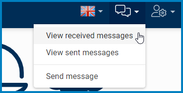 View Received Messages - DBP - Web Portal Manual - #14.1