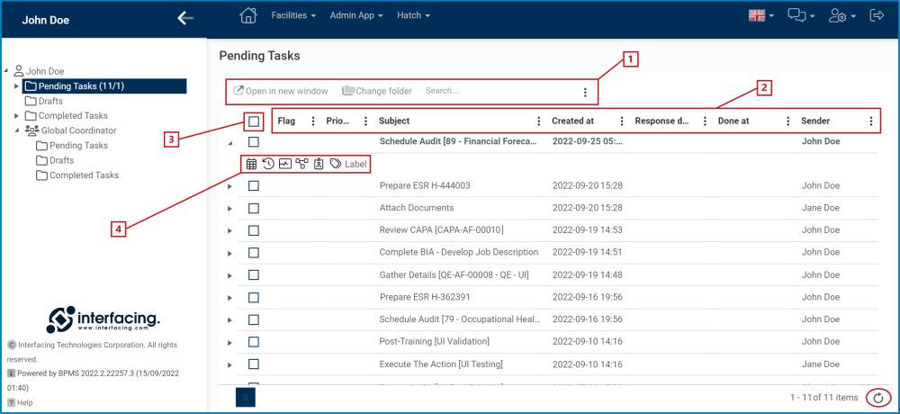 Task List - DBP - Web Portal Manual - #14.1