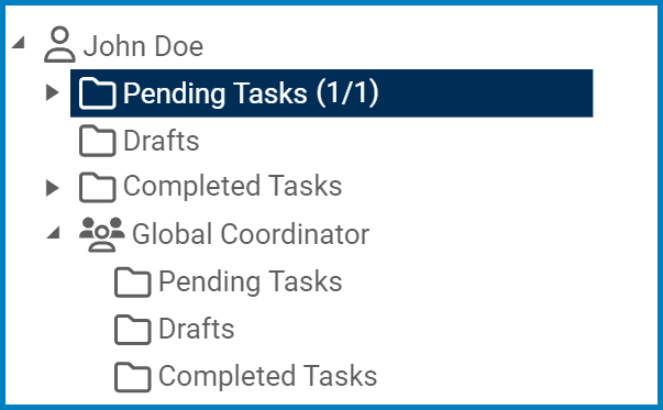 Task Folders - DBP - Web Portal Manual - #14.1