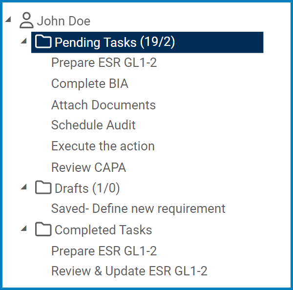 Task List Management - DBP - Web Portal Manual - #14.1