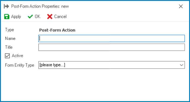 Post-Form Action Properties - DBP - Designer Manual - #14