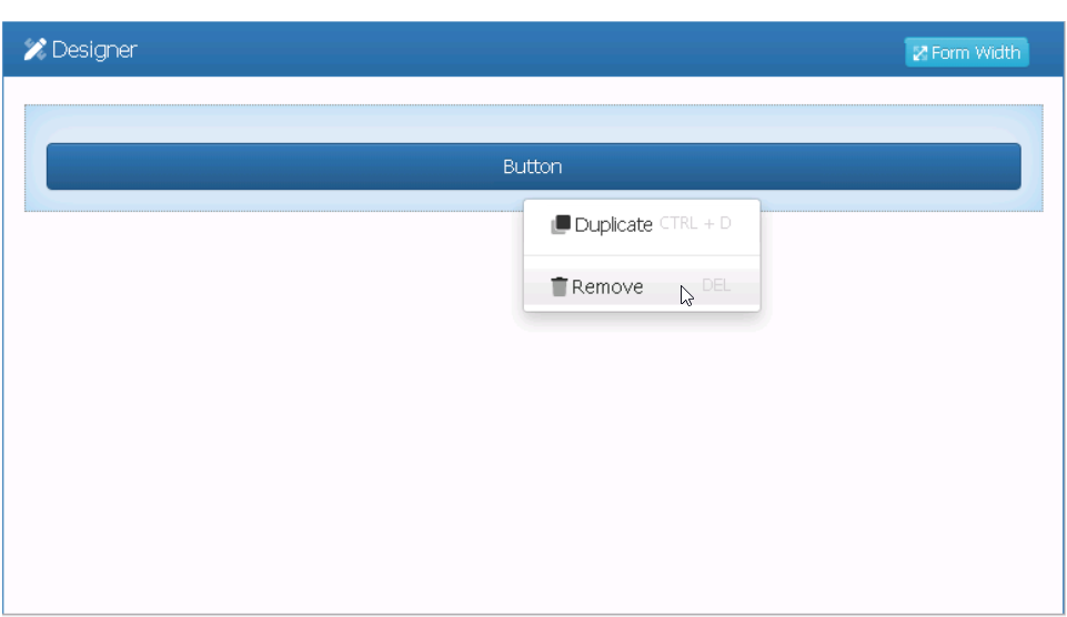 Control Context Menu - DBP - Designer Manual - #14