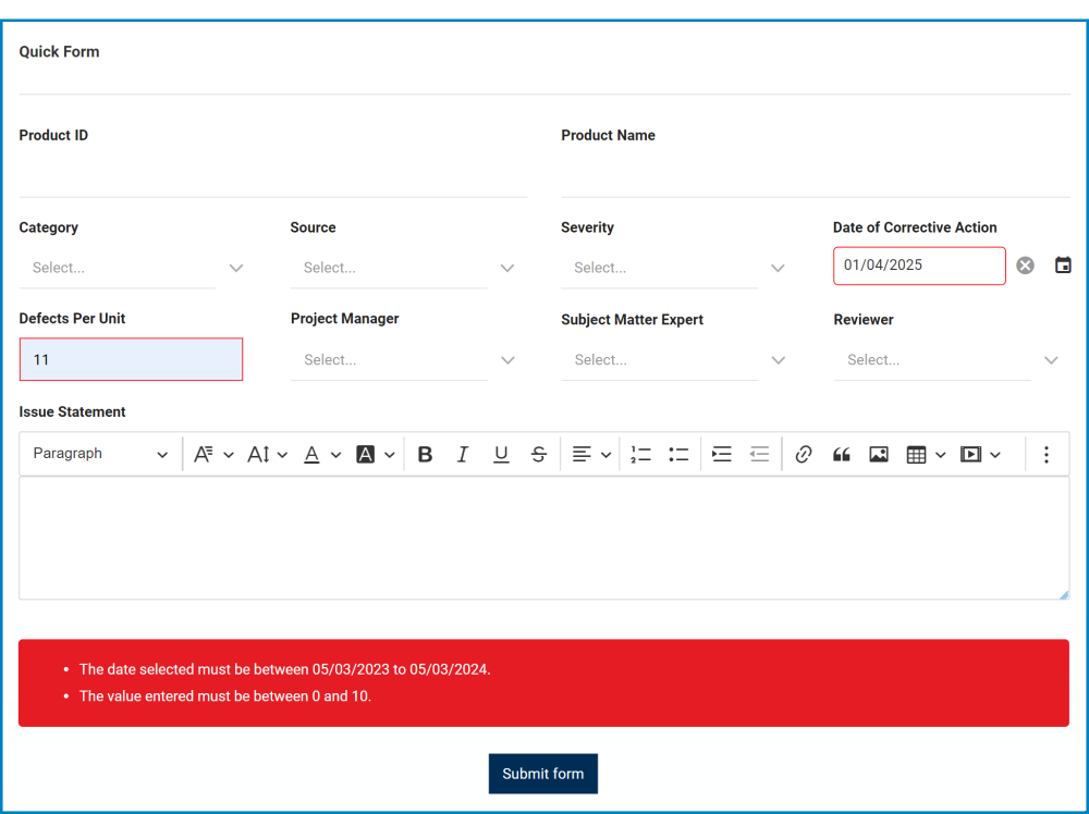 Control Validation - DBP - Designer Manual - #14