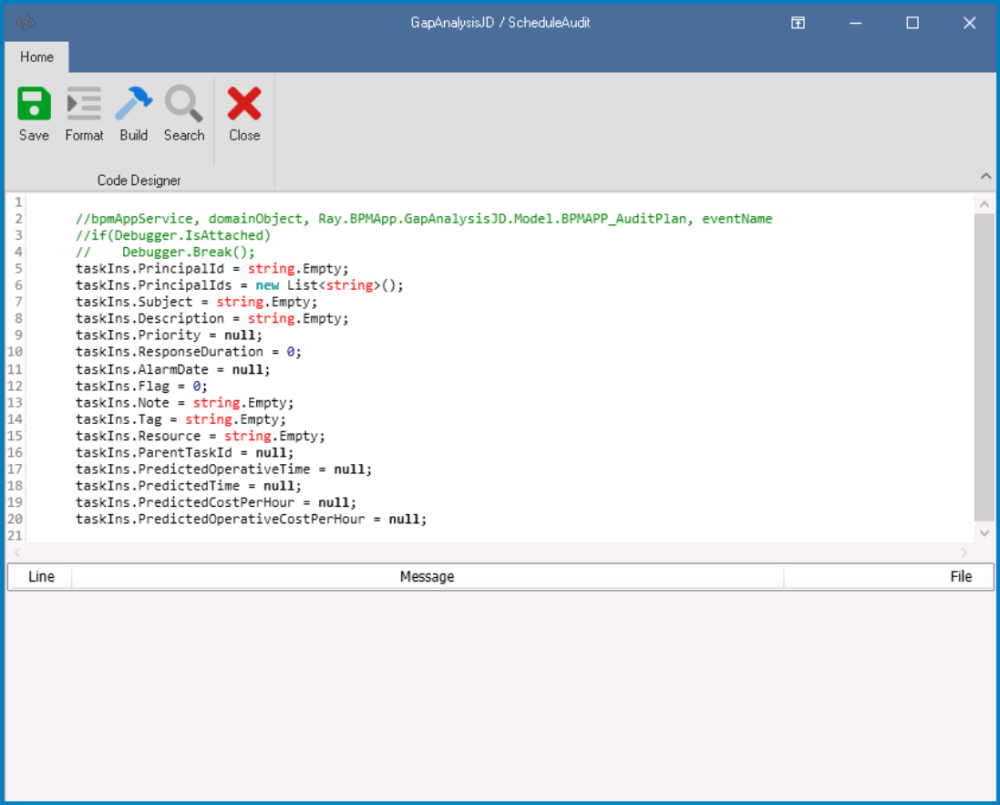 Edit Code - DBP - Designer Manual - #14
