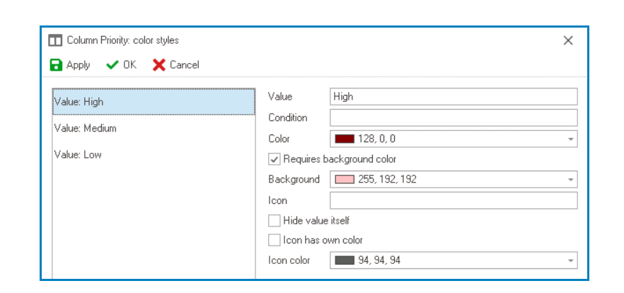 Column: Color Styles - DBP - Designer Manual - #14.1