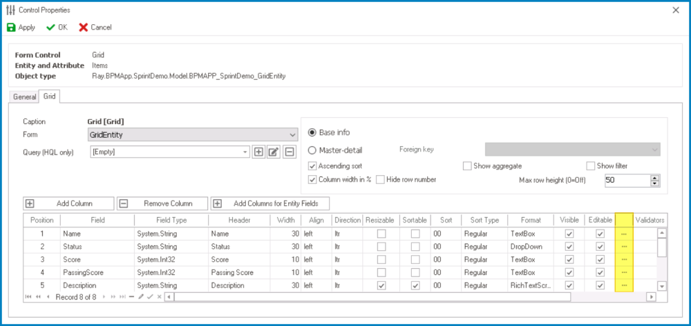 Column State - DBP - Designer Manual - #14