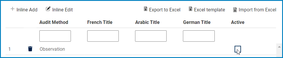 Inline Edit – Checkbox Column - DBP - Designer Manual - #14