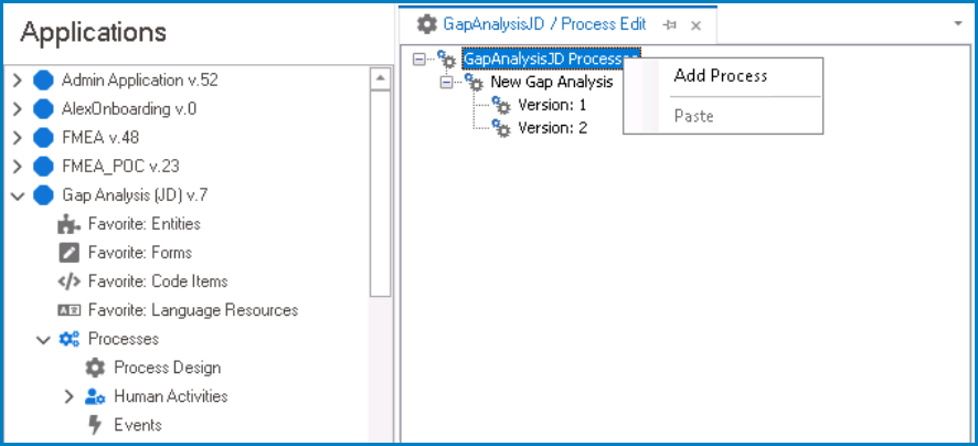 Process Context Menus - DBP - Designer Manual - #14