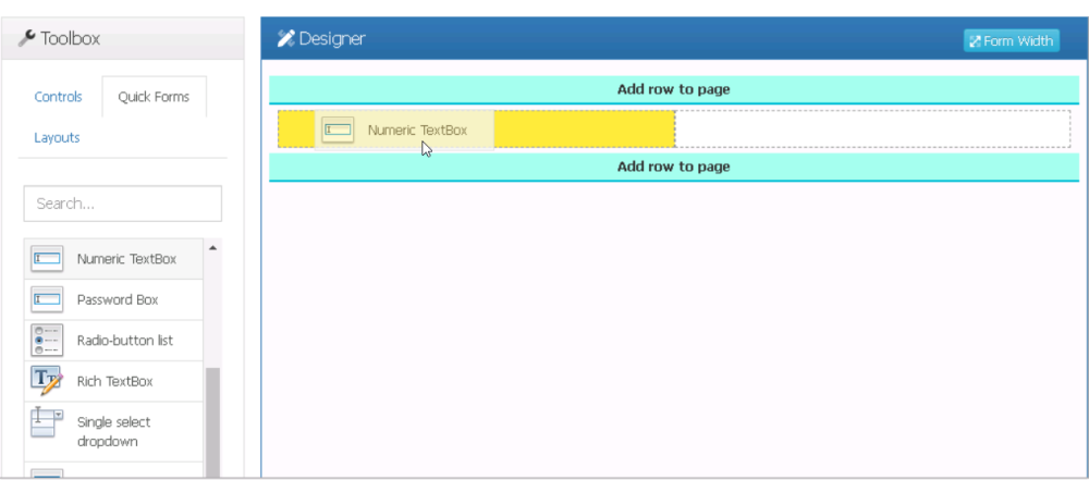 Quick Forms Feature - DBP - Designer Manual - #14