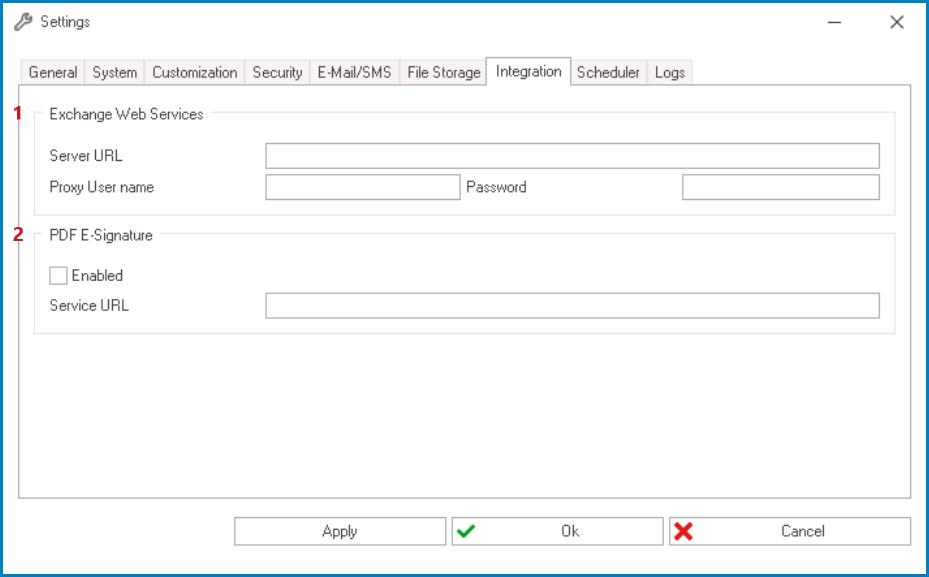 Integration Tab - DBP - Designer Manual - #14
