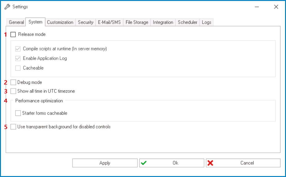 System Tab - DBP - Designer Manual - #14
