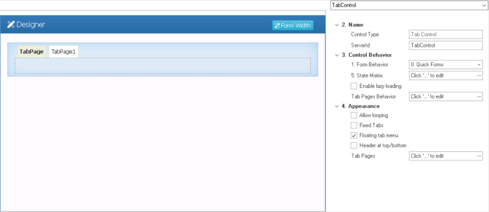 Tab Control - DBP - Designer Manual - #14