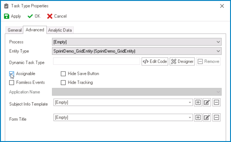 Task Reassignment - DBP - Designer Manual - #14