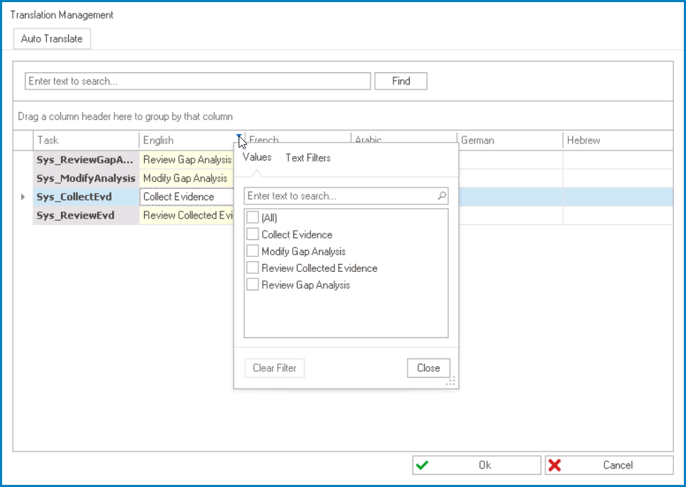 Filter Options - DBP - Designer Manual - #14